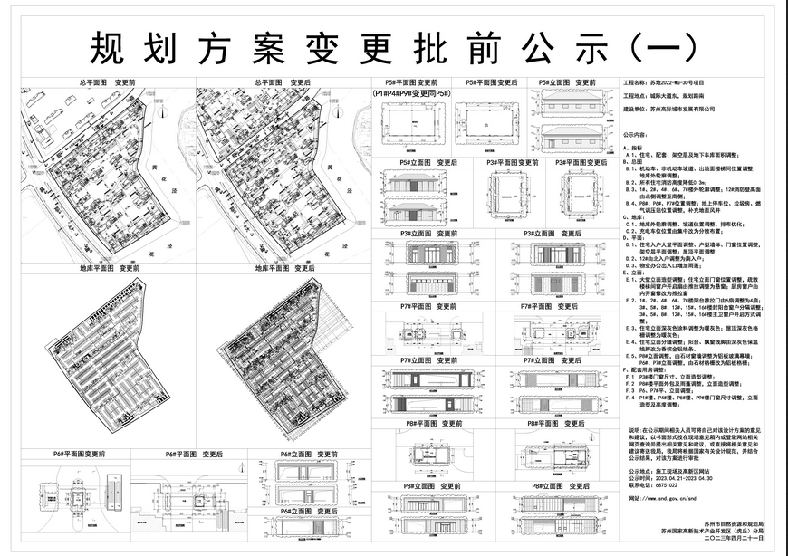 高新区（虎丘区）建设项目规划方案公示（苏地2022-WG-30号地块规划方案变更批前公示）-苏州楼盘网