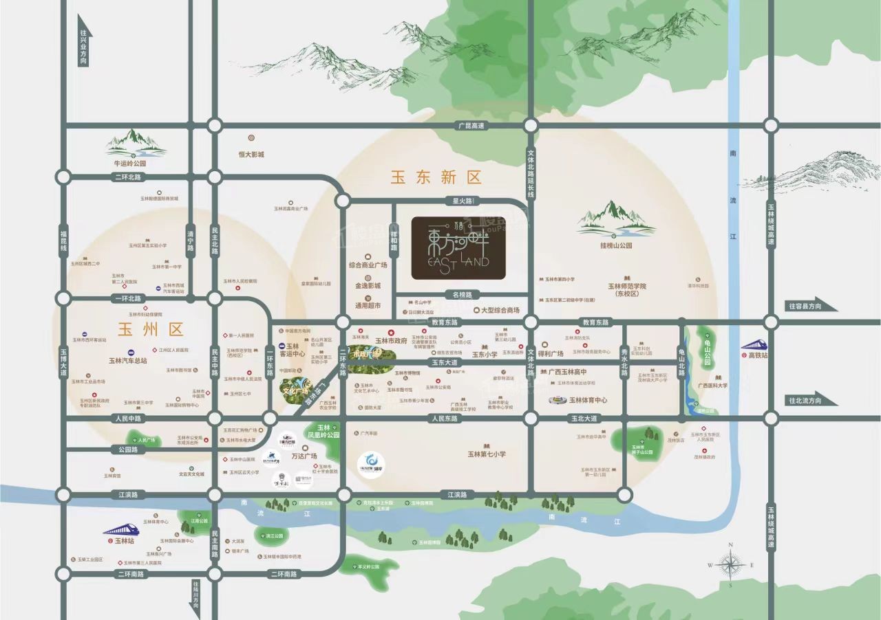 玉林江南区选房云星玉园大观、洋洋书香苑哪个值得看?-玉林楼盘网